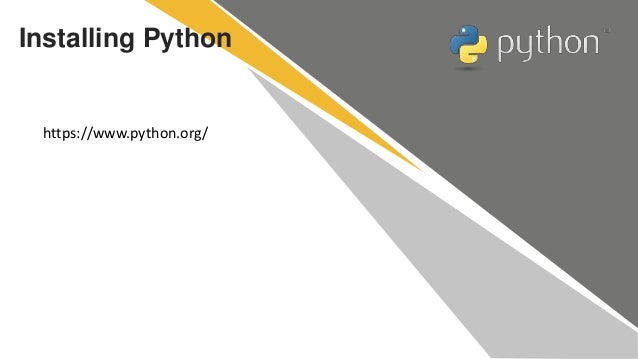 Introduction to python