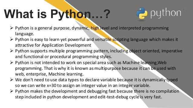 Introduction To Python