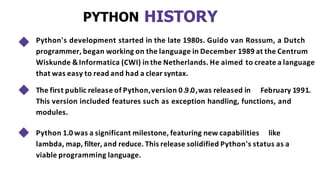 Best Python Online Training in Naresh IT | PPTX