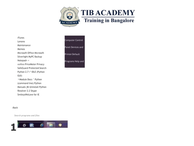 Python Tutorial For Beginners Tib Academy Ppt