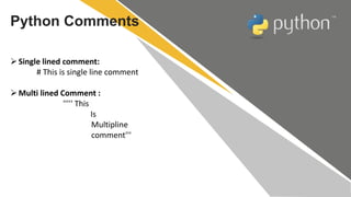 Python Session - 2 | PPT | Free Download