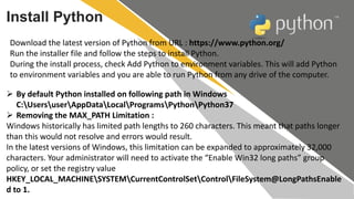 Python Session - 2 | PPT