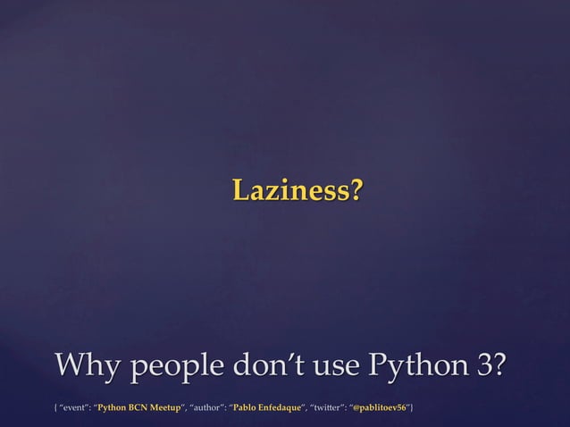 Python 2 vs. Python 3 | PPT