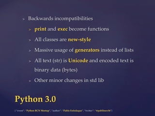 Python 2 vs. Python 3 | PPT
