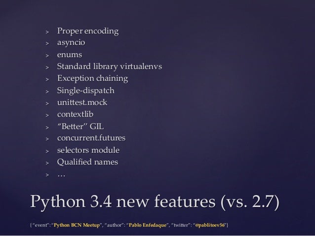Python 2 Vs. Python 3
