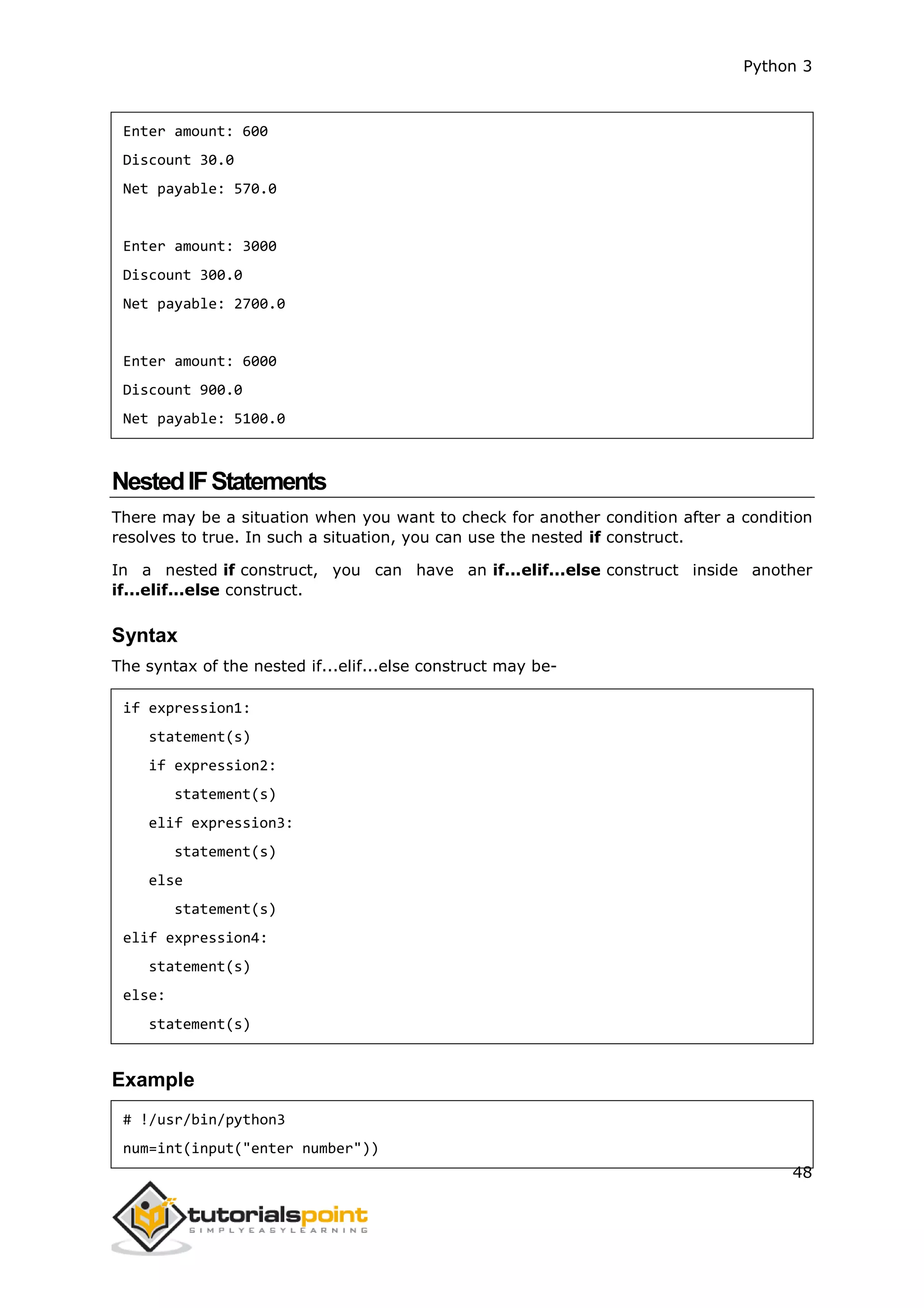 Python 3 - Tutorialspoint Full Cource Book.pdf