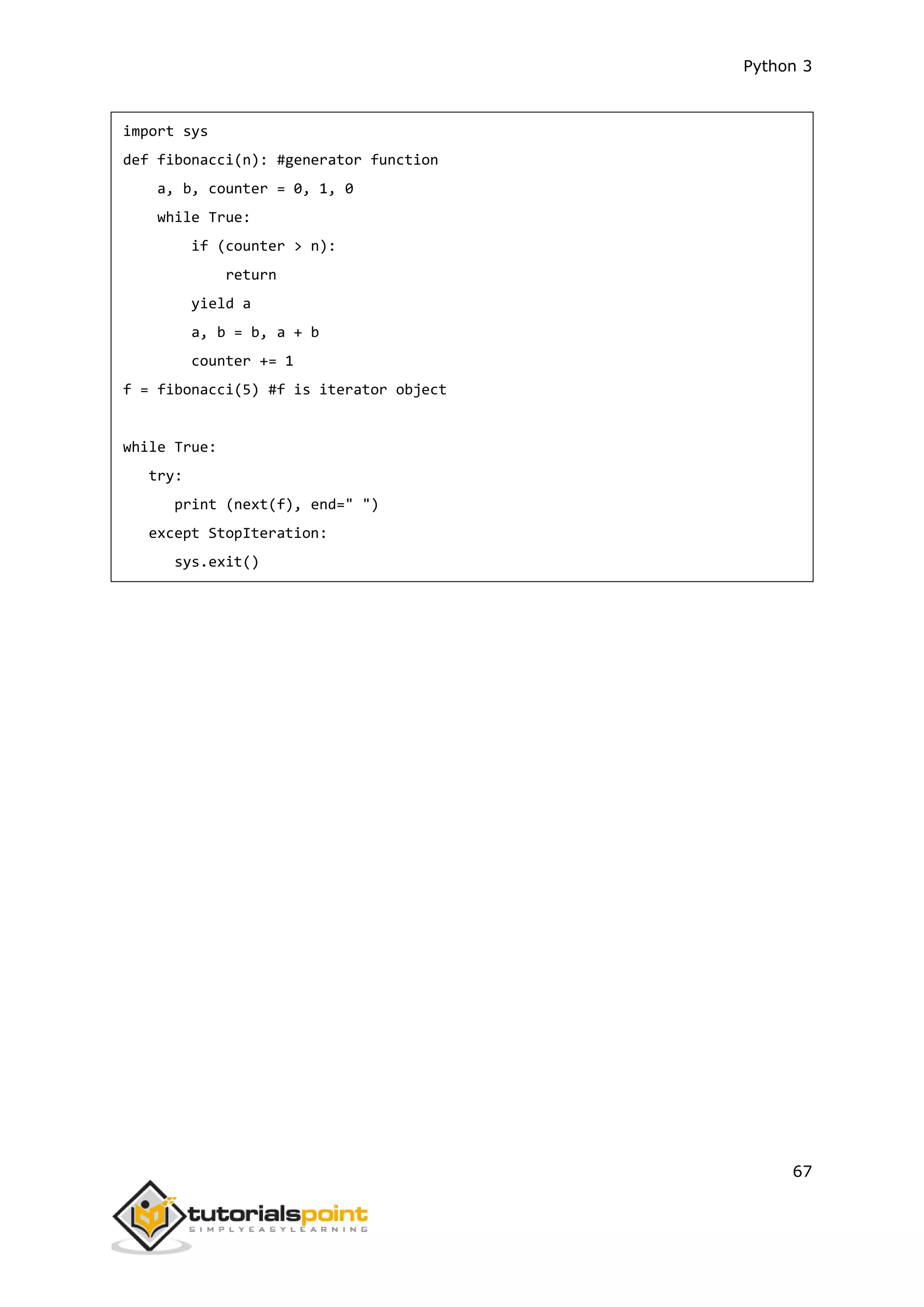 Python 3 - Tutorialspoint Full Cource Book.pdf