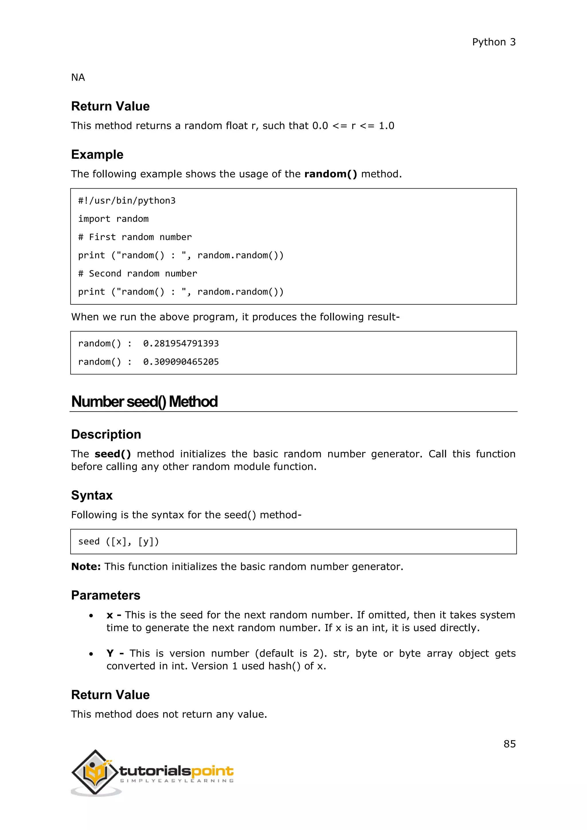 Python 3 - Tutorialspoint Full Cource Book.pdf