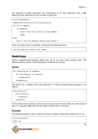 Python 3 - Tutorialspoint Full Cource Book.pdf