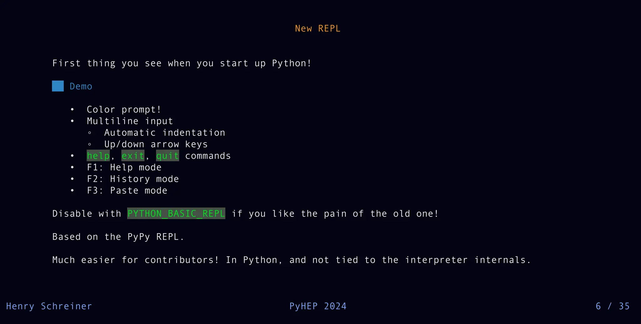 The two flavors of Python 3.13 - PyHEP 2024 | PDF