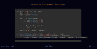 The two flavors of Python 3.13 - PyHEP 2024 | PPT