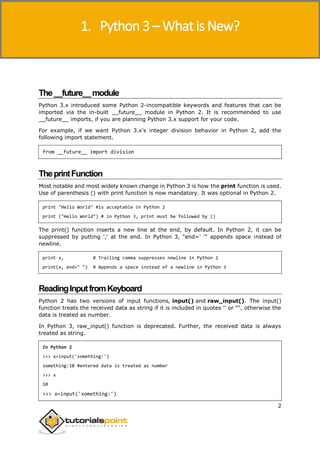 Python3 tutorial | PDF