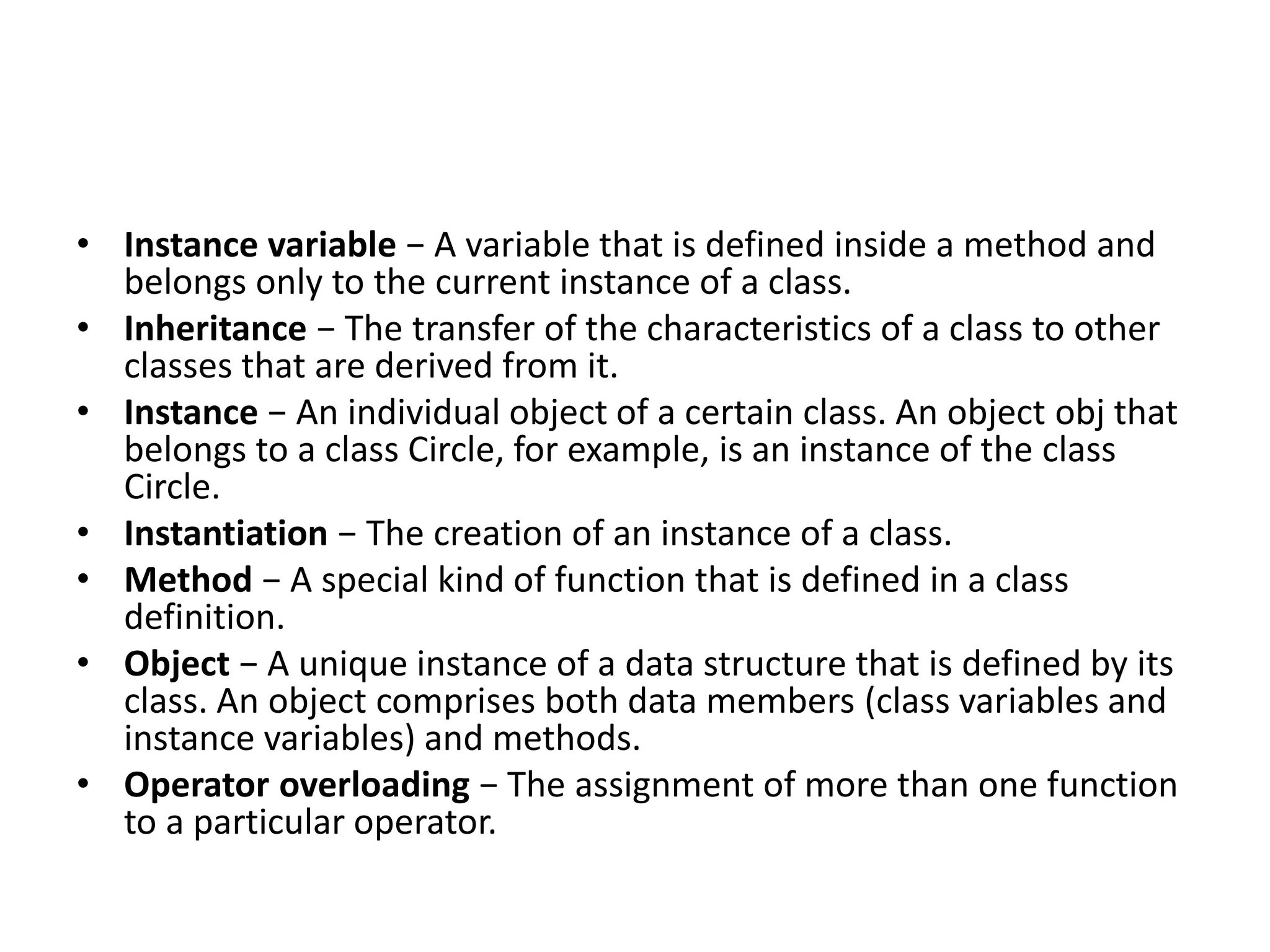 Python advance | PPTX