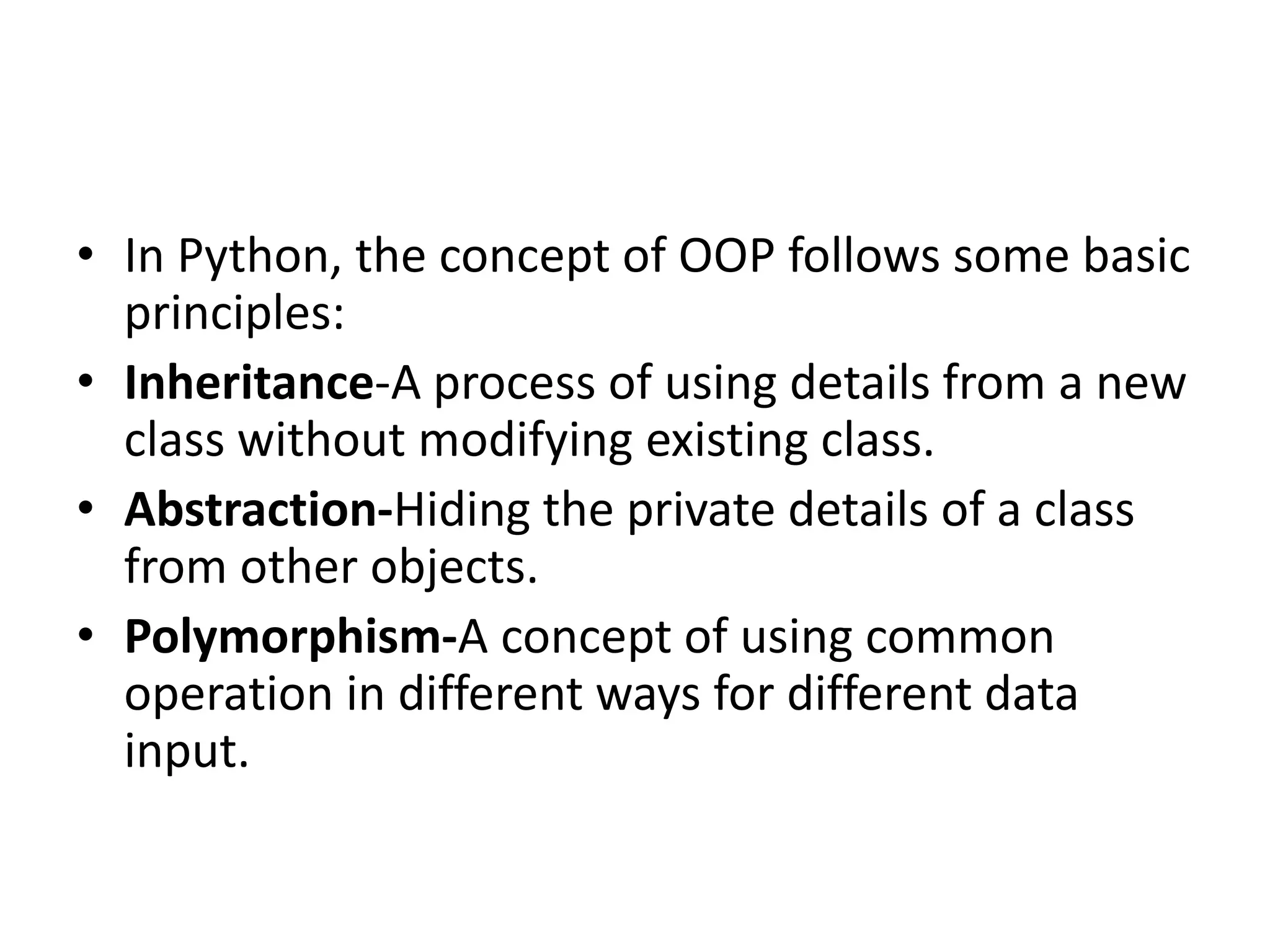 Python advance | PPTX