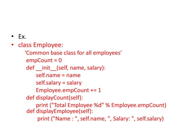 Python advance | PPTX
