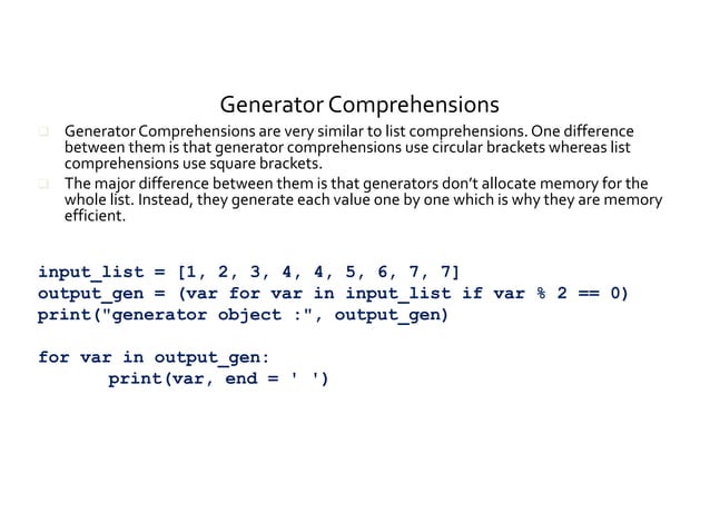 Python advance | PPTX