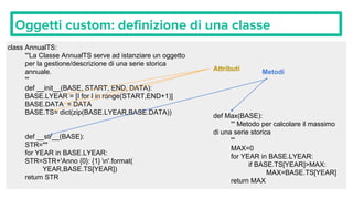 Python advanced 20-classioggetti-sintesi | PPT