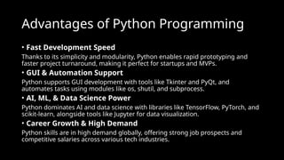 Python Advantages and Disadvantages.pptx