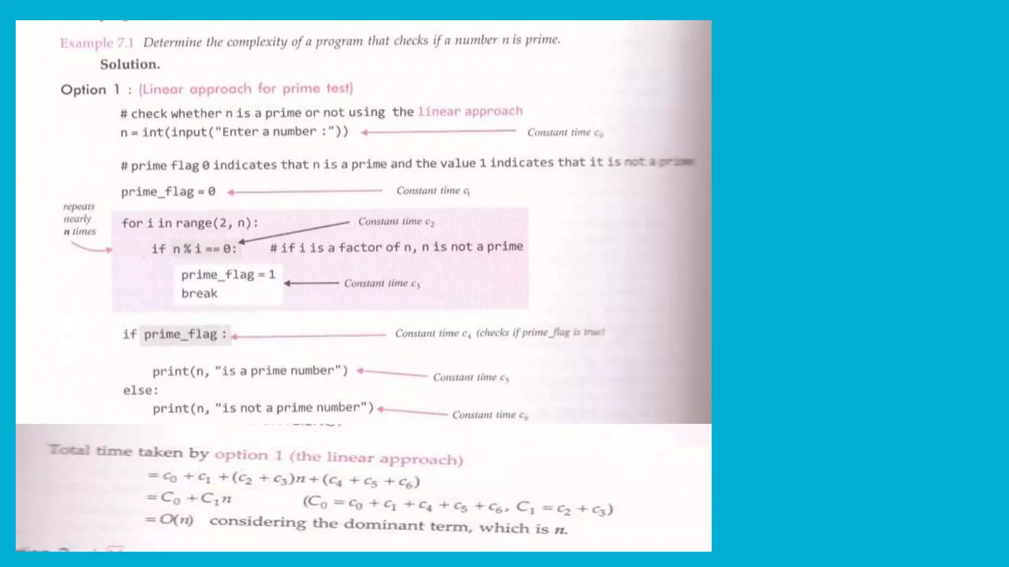 Python Algorithm Efficency Ppt