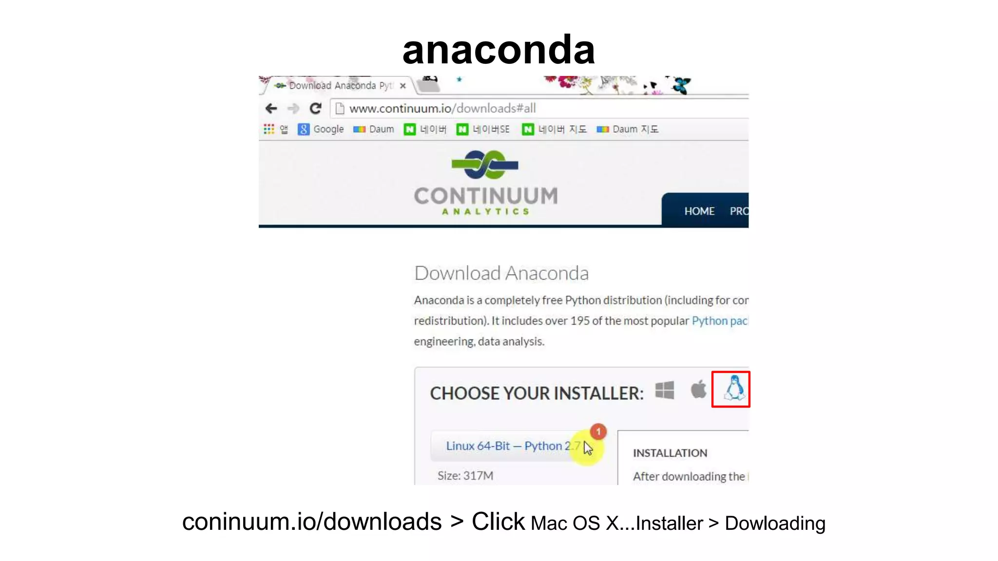 Python+anaconda Development Environment | PPTX