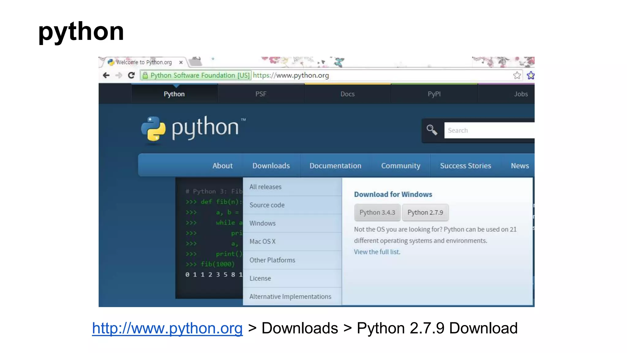 Python+anaconda Development Environment | PPTX