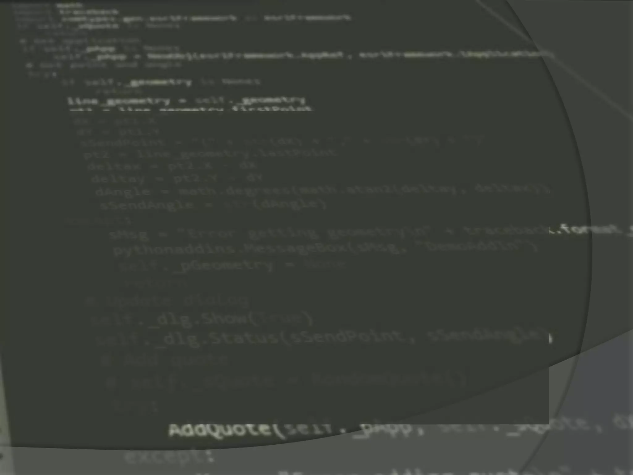 Python and ArcGIS 10.1 | PPT