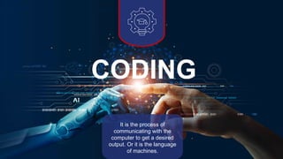 Introduction to coding and Python | PPT