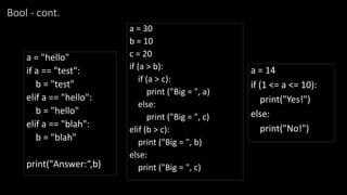 Python and Data Analysis | PPT