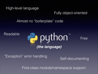 Python and HDF5: Overview | PPT