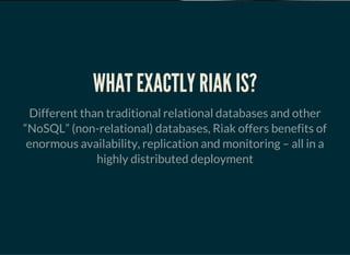 Python and riak a perfect couple for building | PDF