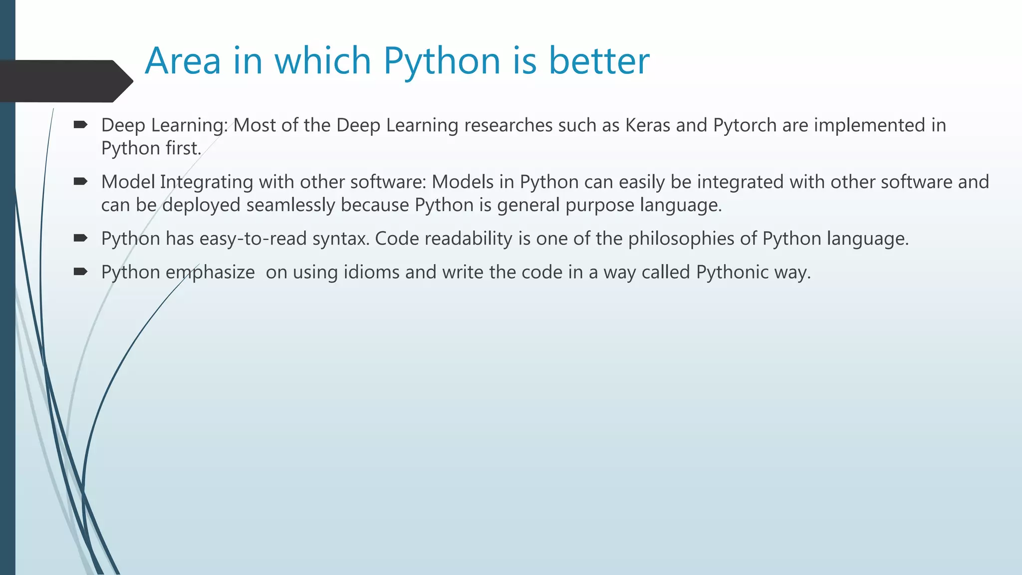 Python and r in data science | PPT