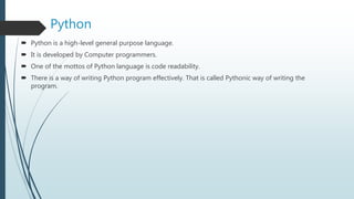 Python and r in data science | PPT