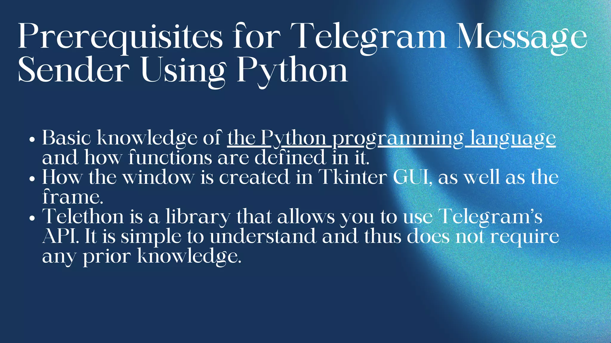 Python and Telegram.pdf