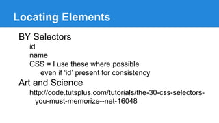Python and web driver | PPTX