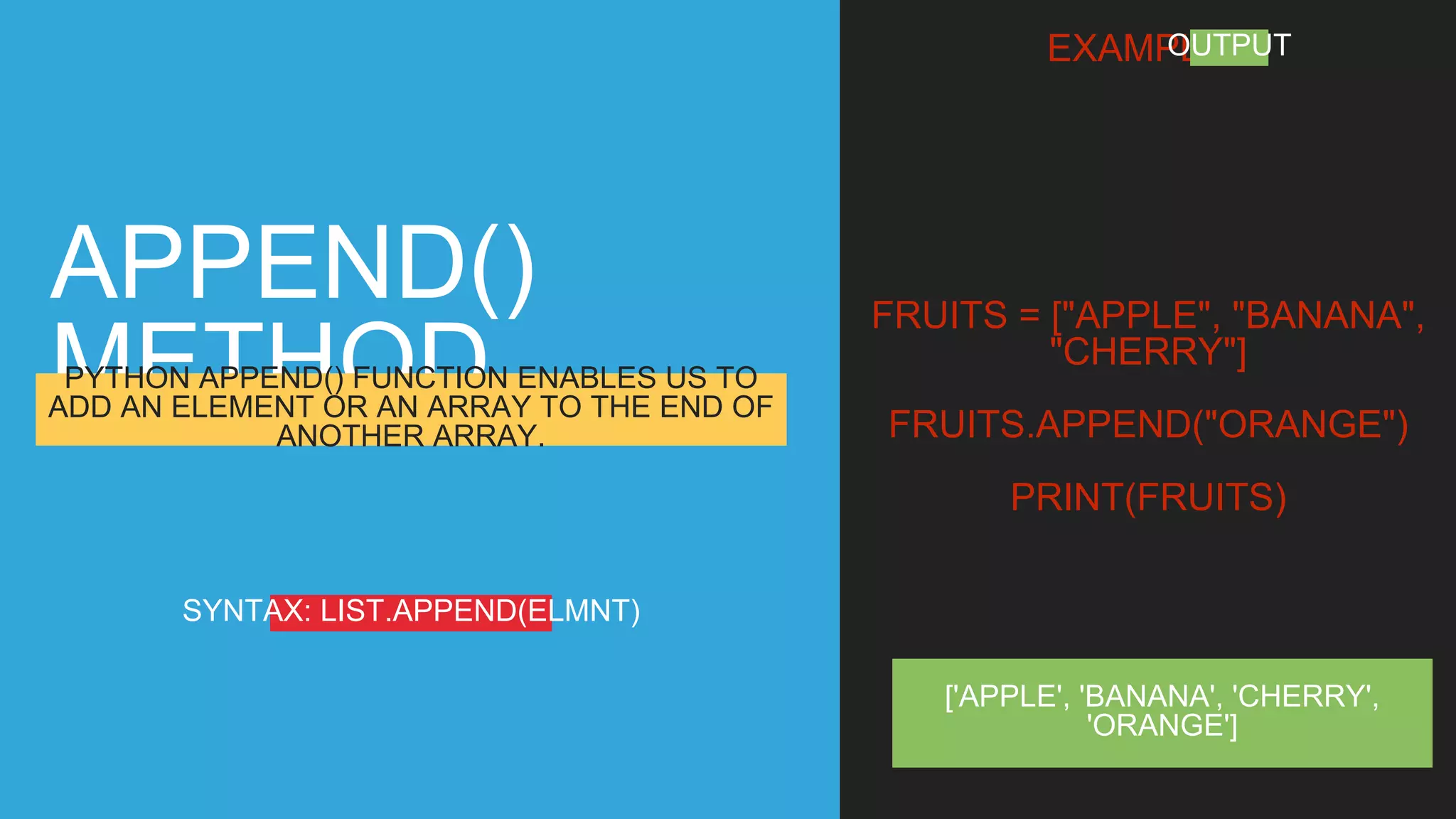 Presentation on Array Module and Python | PPTX | Programming Languages ...