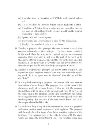 Python assignment 4 | PDF