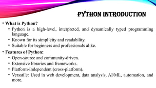 Python assignment 1 Biswajit Mohapatra.pptx