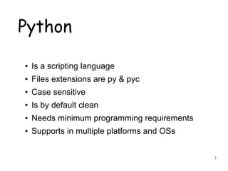 Python at a glance | PDF