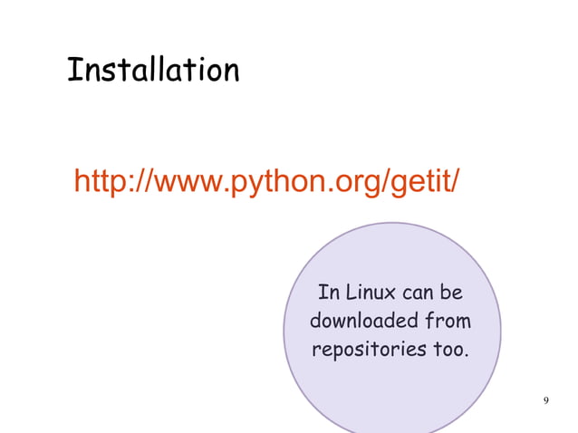 Python at a glance | PDF