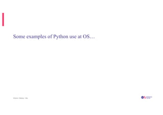 Python at Ordnance Survey | PPT