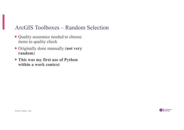 Python at Ordnance Survey | PPT