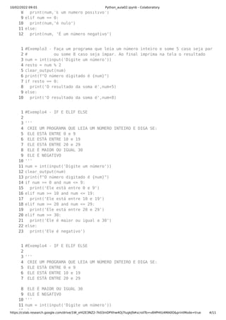 Python aula02.ipynb colaboratory | PDF