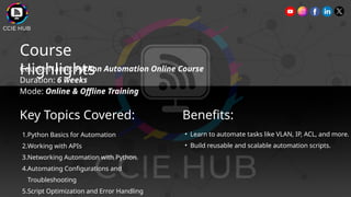 Python automation Python automation online course | PPT