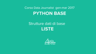 Python base 02-liste | PPT
