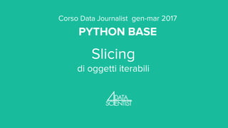 Python base 04-dizionari | PPT