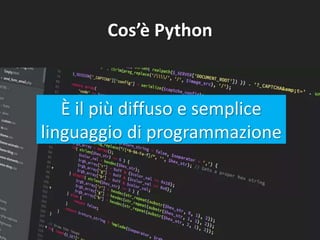 Usare Python - Installazione ed utilizzo | PPT