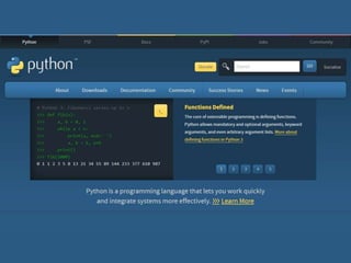 Usare Python - Installazione ed utilizzo | PPT
