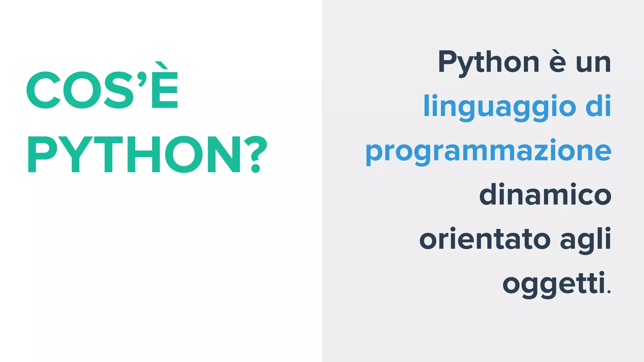 Python base lezione1 | PPT