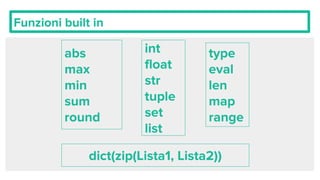 Python base lezione 2 | PPT