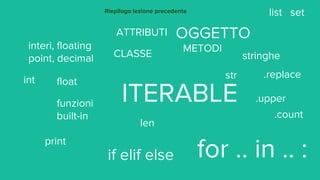 Python base lezione 3 | PDF | Databases | Computer Software and ...